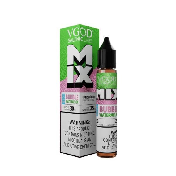 Vgod Saltnic Mix Bubble Watermelon Iced 30ml – Lebanon Vape Zone